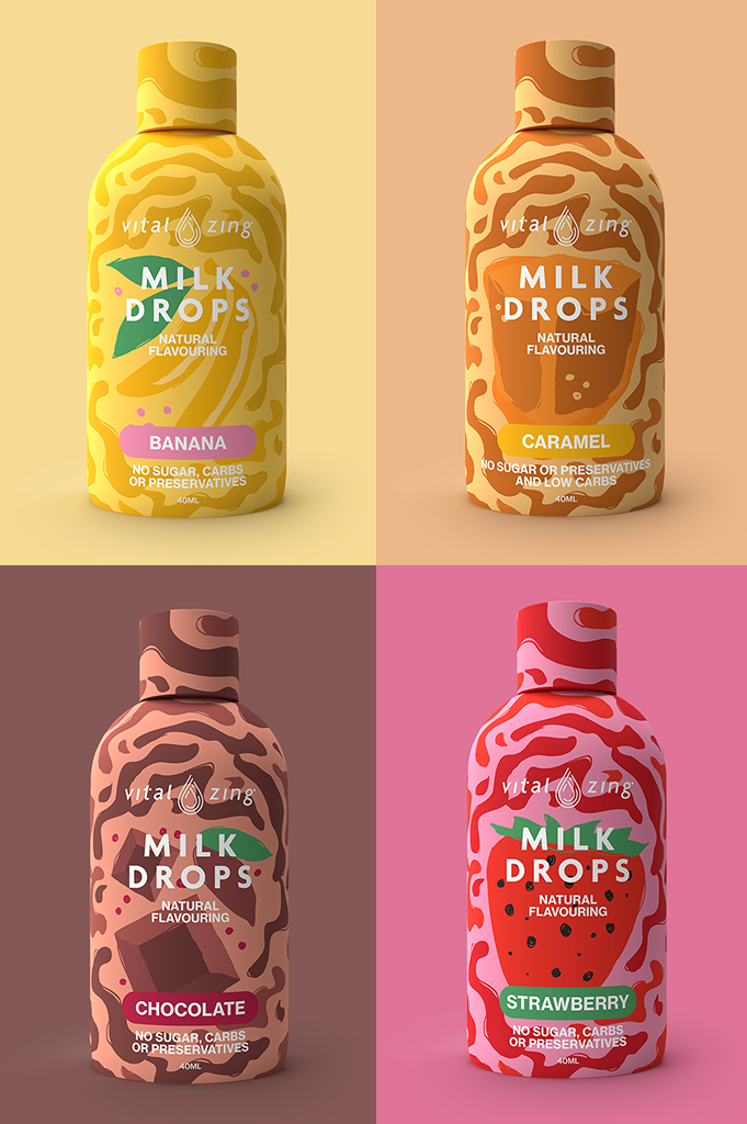 Milk Drops Collection – Vital Zing New Zealand