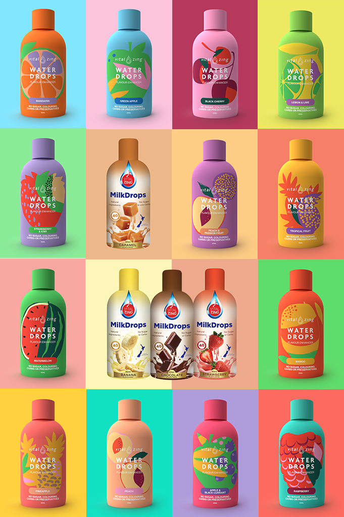 Water Drops – Vital Zing New Zealand